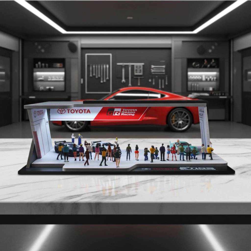 Toyota Podium | 3D Display Pods | Pop-Up Garage – Pop-Up Garage Store