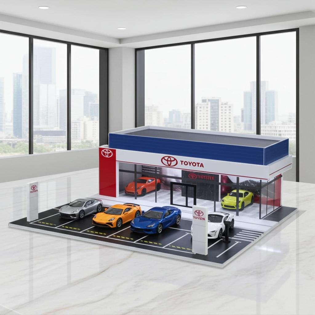 Toyota Mini Showroom | 3D Display Pods | Pop-Up Garage – Pop-Up Garage ...