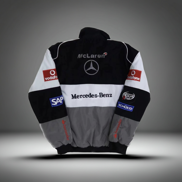 Mercedes-Benz F1 Vintage Jacket | Motorsport-Inspired Streetwear | Pop ...